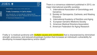 Frailty in older adults: Myths and Facts | PPTX