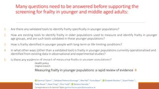 Frailty in older adults: Myths and Facts | PPTX