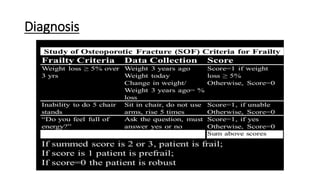 Frailty in geriatri and the others things | PPTX