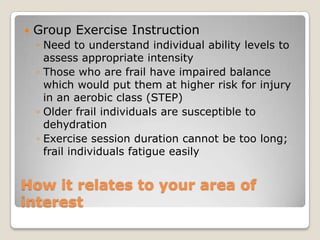 Frailty presentation | PPTX