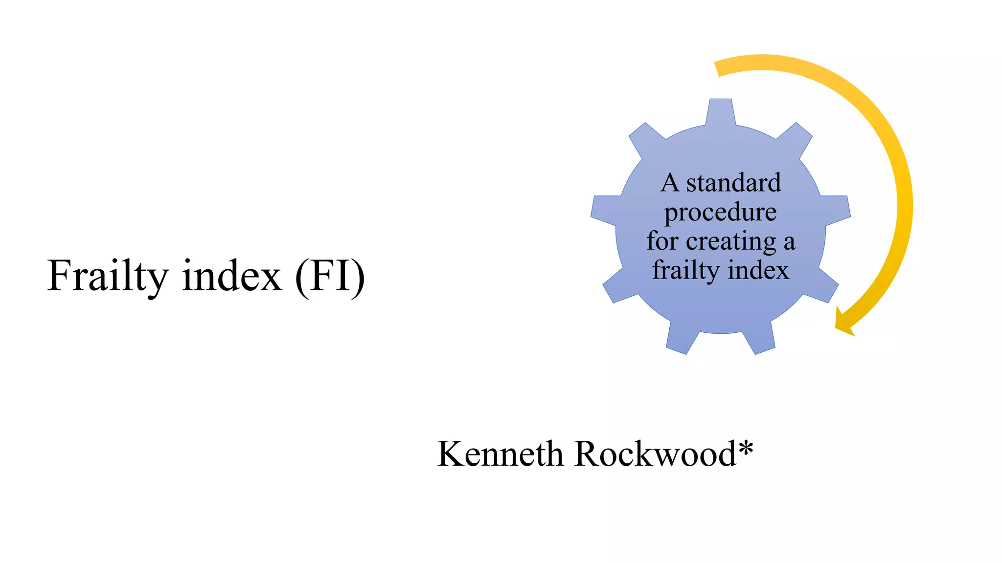 Frailty screening tool | PPTX | Physical Therapy | Wellness