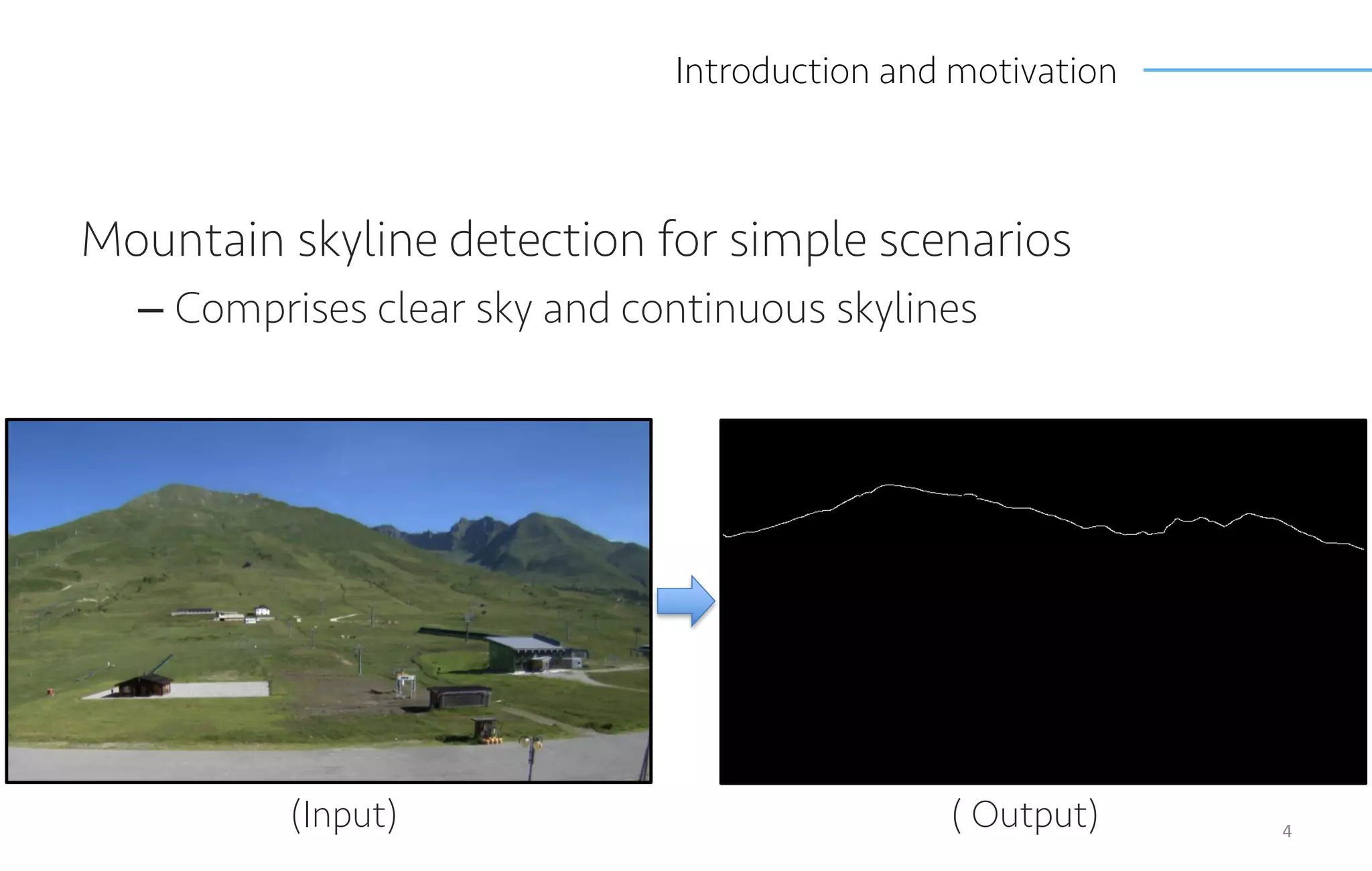 Convolutional Neural Network for pixel-wise skyline detection | PPT