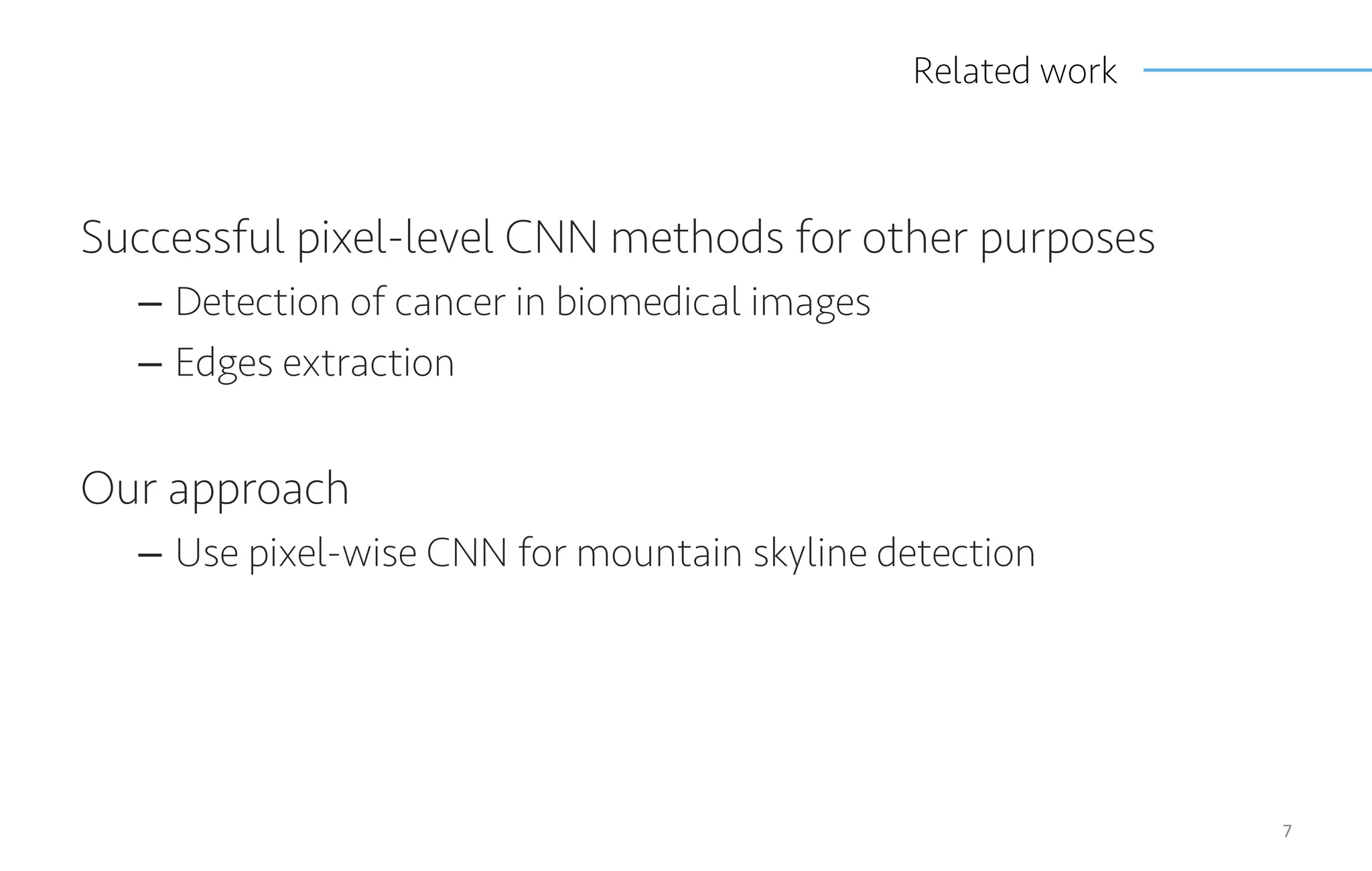 Convolutional Neural Network for pixel-wise skyline detection | PPT