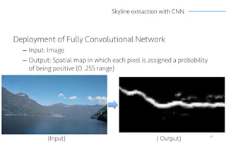 Convolutional Neural Network for pixel-wise skyline detection | PPT