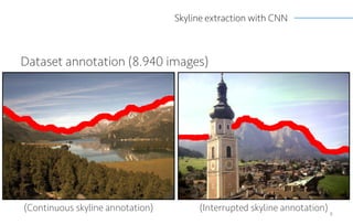 Convolutional Neural Network for pixel-wise skyline detection | PPT
