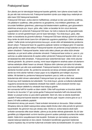 Fraksiyonel lazer | PDF