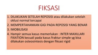 Penatalaksanaan maloklusi dan trauma maksilofasial | PDF
