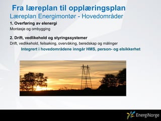 Fra læreplan til opplæringsplan, hugo andersen | PDF