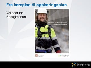 Fra læreplan til opplæringsplan, hugo andersen | PDF