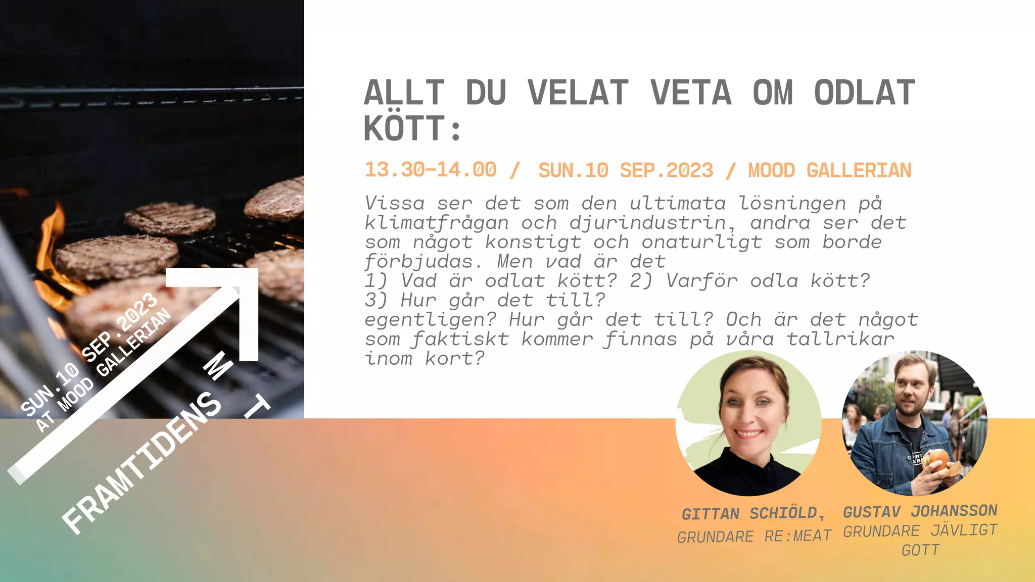 Framtidens Mat Seminar Program | PPT