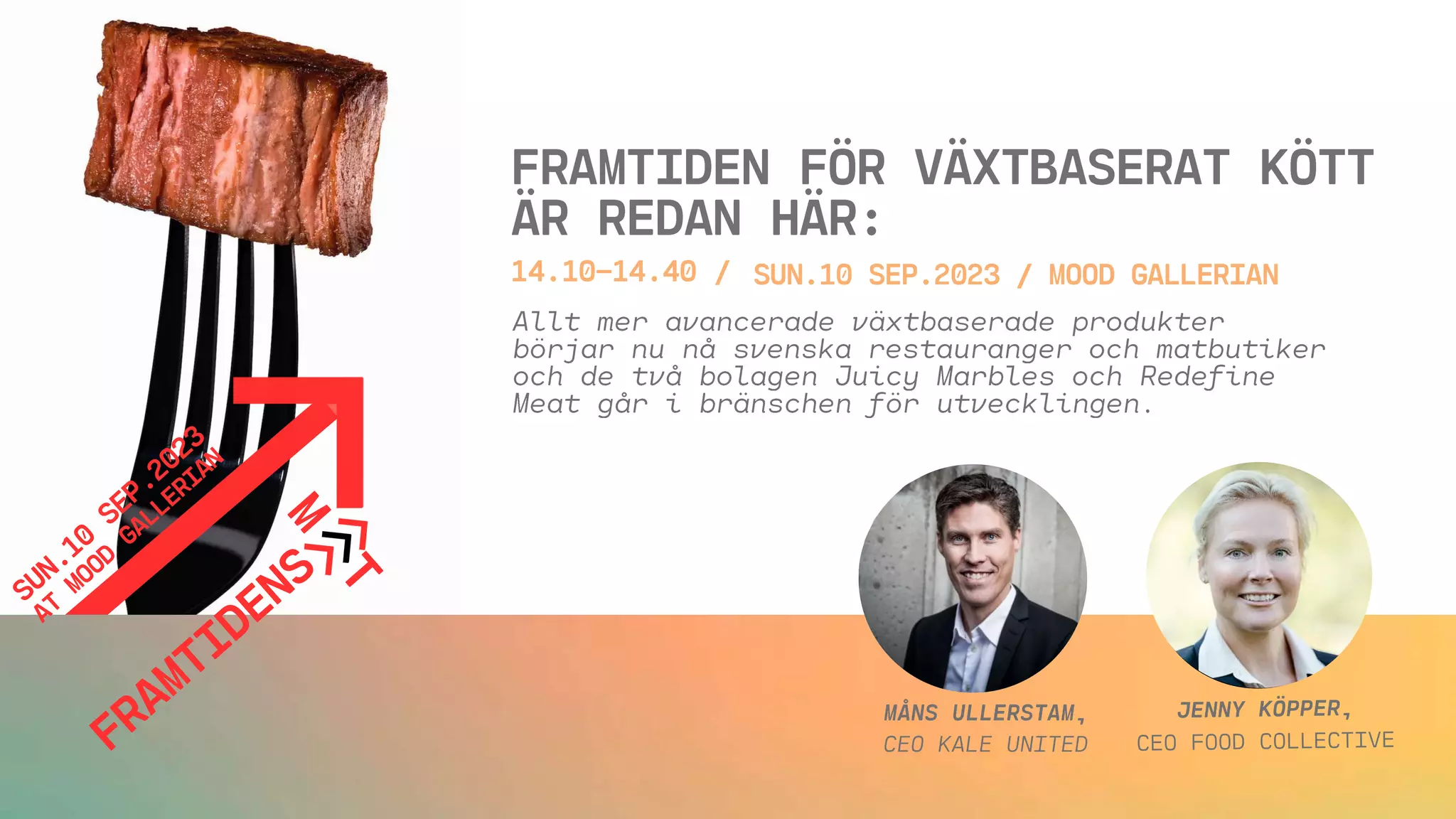 Framtidens Mat Seminar Program | PPT