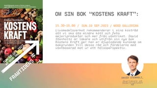 Framtidens Mat Seminar Program | PPT