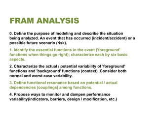 FRAM Analysis - Kegworth | PPTX