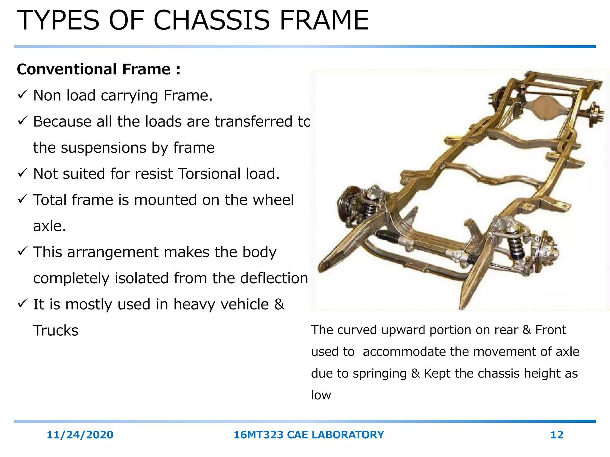 Vehicle Frame system | PPTX