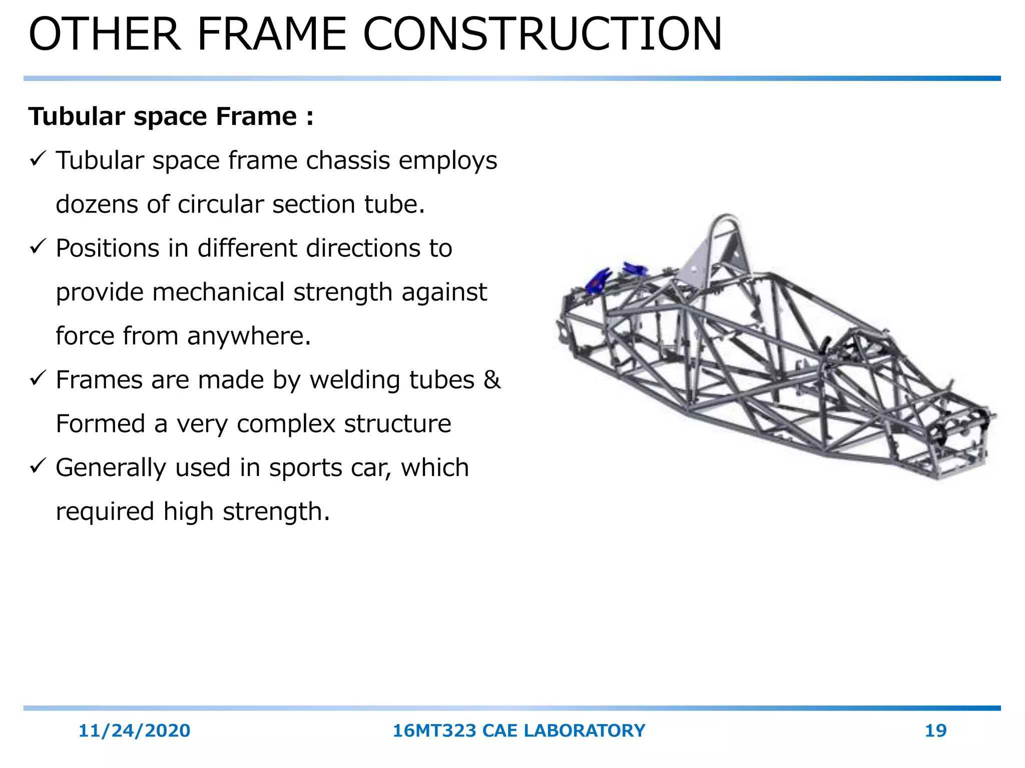 Vehicle Frame system | PPTX