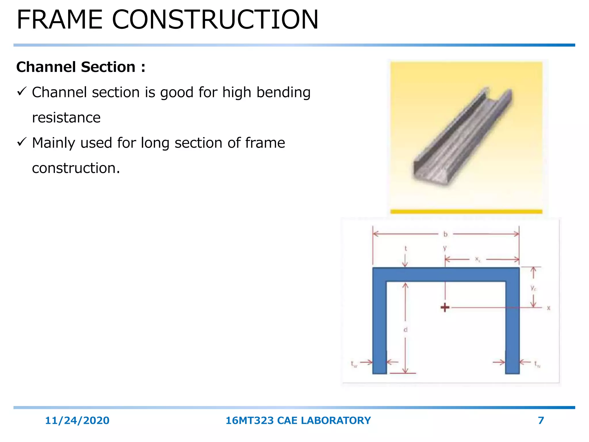 Vehicle Frame system | PPTX