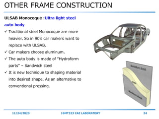 Vehicle Frame system | PPTX