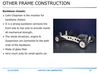 Vehicle Frame system | PPTX