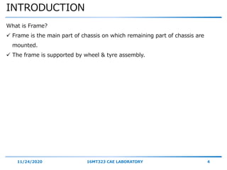 Vehicle Frame system | PPTX