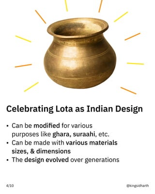 Lota: Mother of National Instutitute of Design | The India Report ...