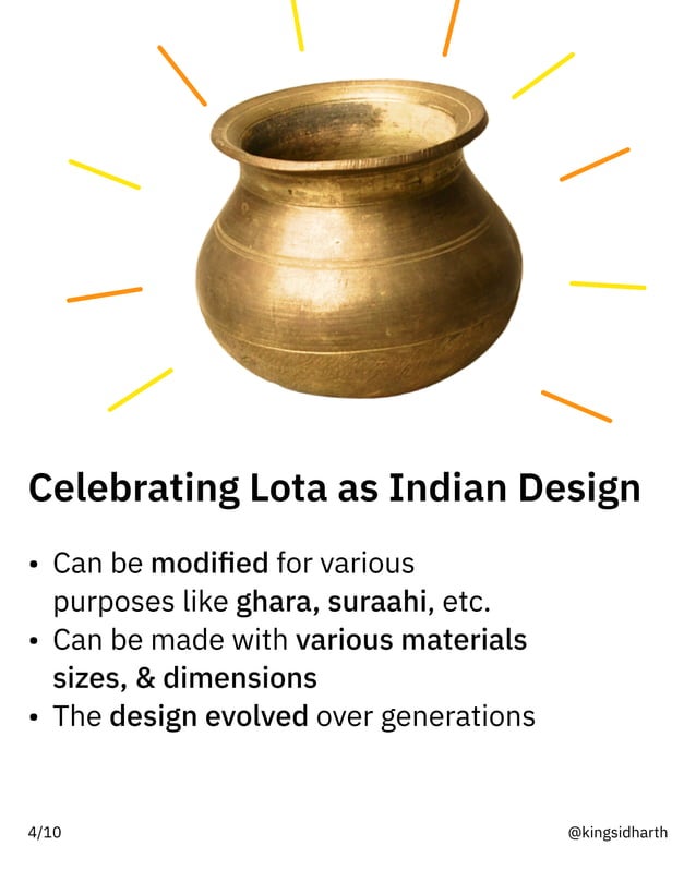 Lota: Mother of National Instutitute of Design | The India Report ...
