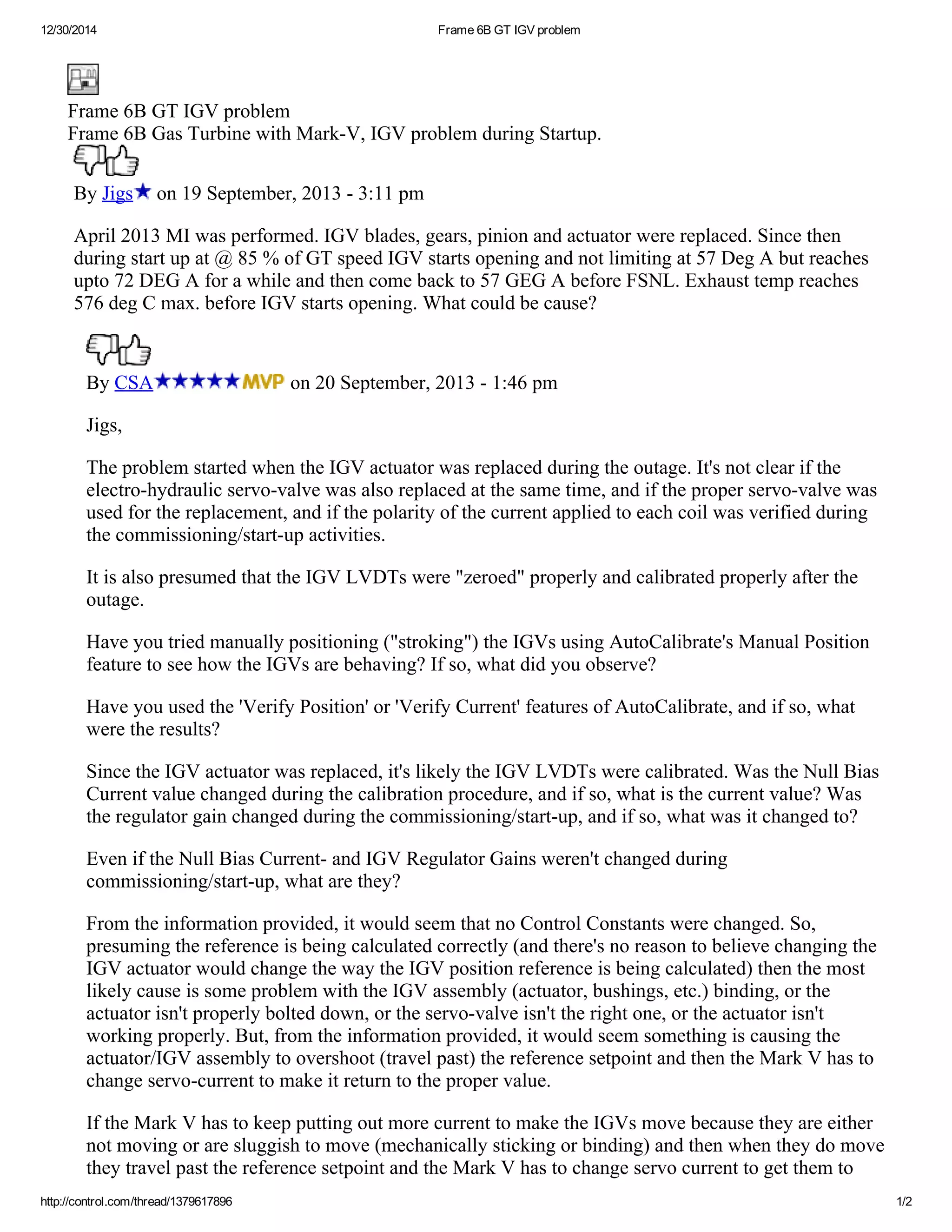 Frame 6 b gt igv problem | PDF