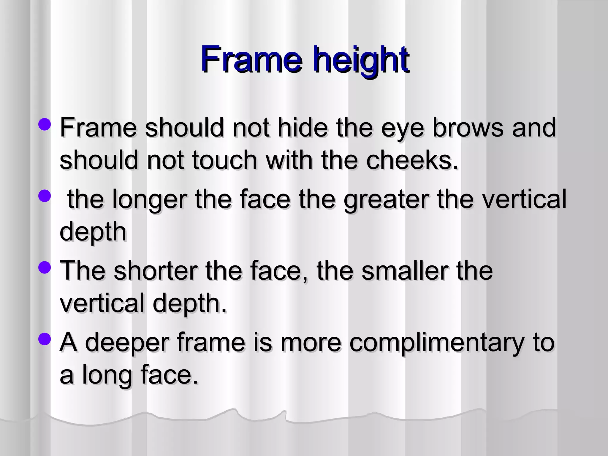 Frame adjustment and quality checking | PPT
