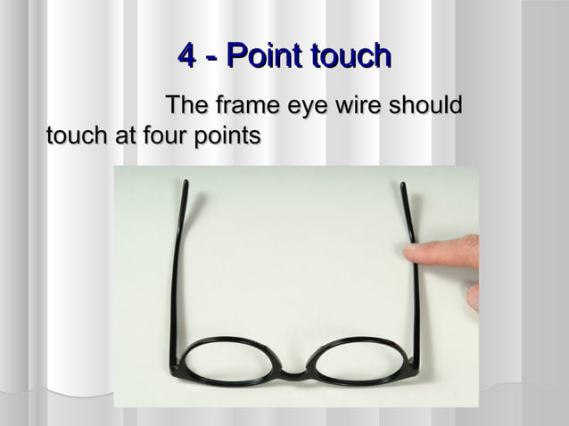 Frame adjustment and quality checking | PPT