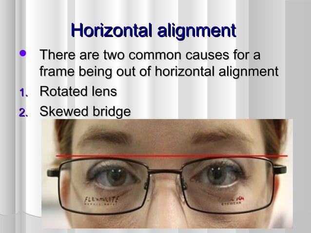 Frame adjustment and quality checking | PPT
