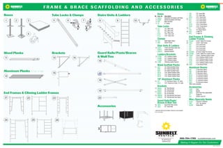 FRAME & BRACE SCAFFOLDING AND ACCESSORIES | PPT