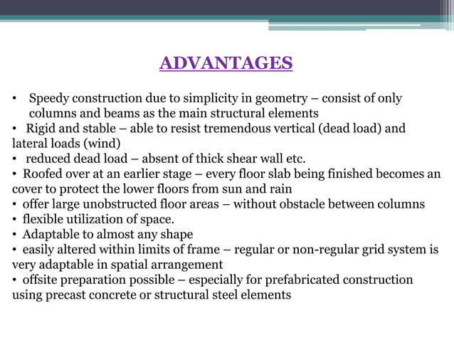 Framed structures | PPTX