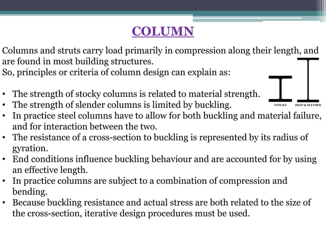 Framed structures | PPTX
