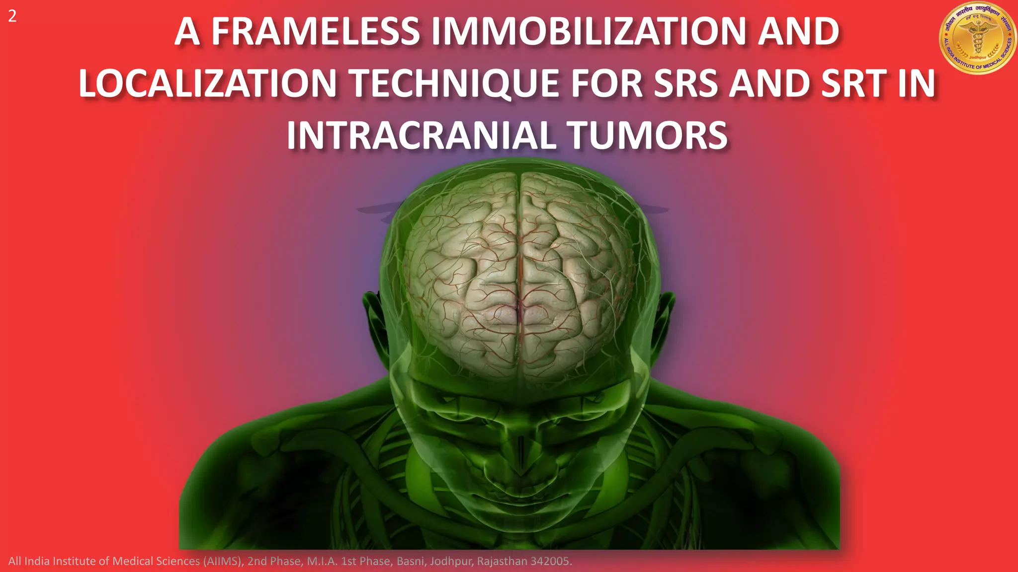 FRAMELESS BASED SRS AND SRT | PDF