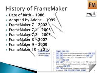 FrameMaker 10 | PDF