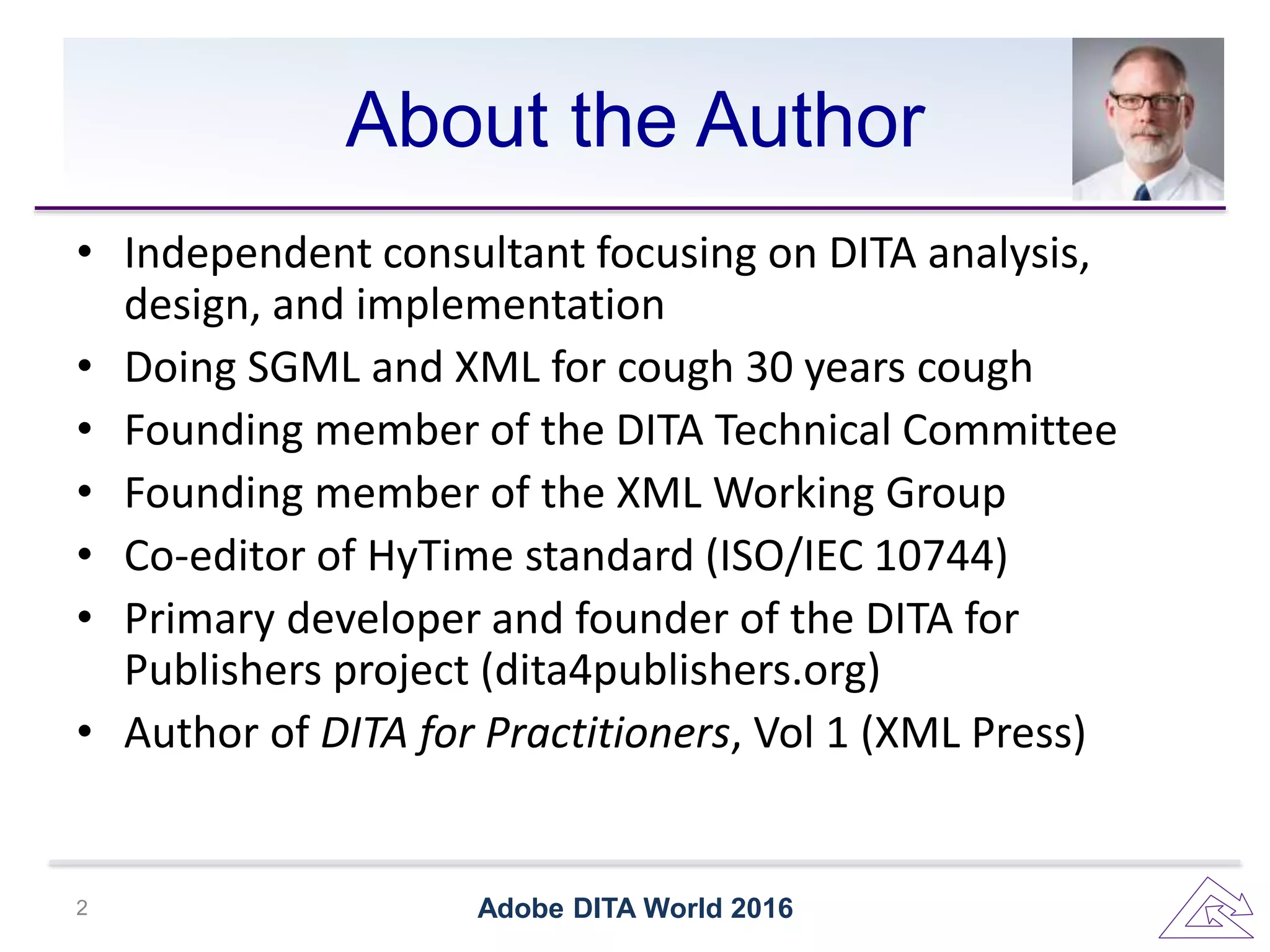 Framemaker And The Dita Open Toolkit Pptx Desktop Publishing