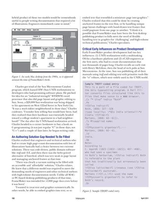 Frame Maker Turns 25 Maxwell Hoffmann (Interview With Inventor Charles ...