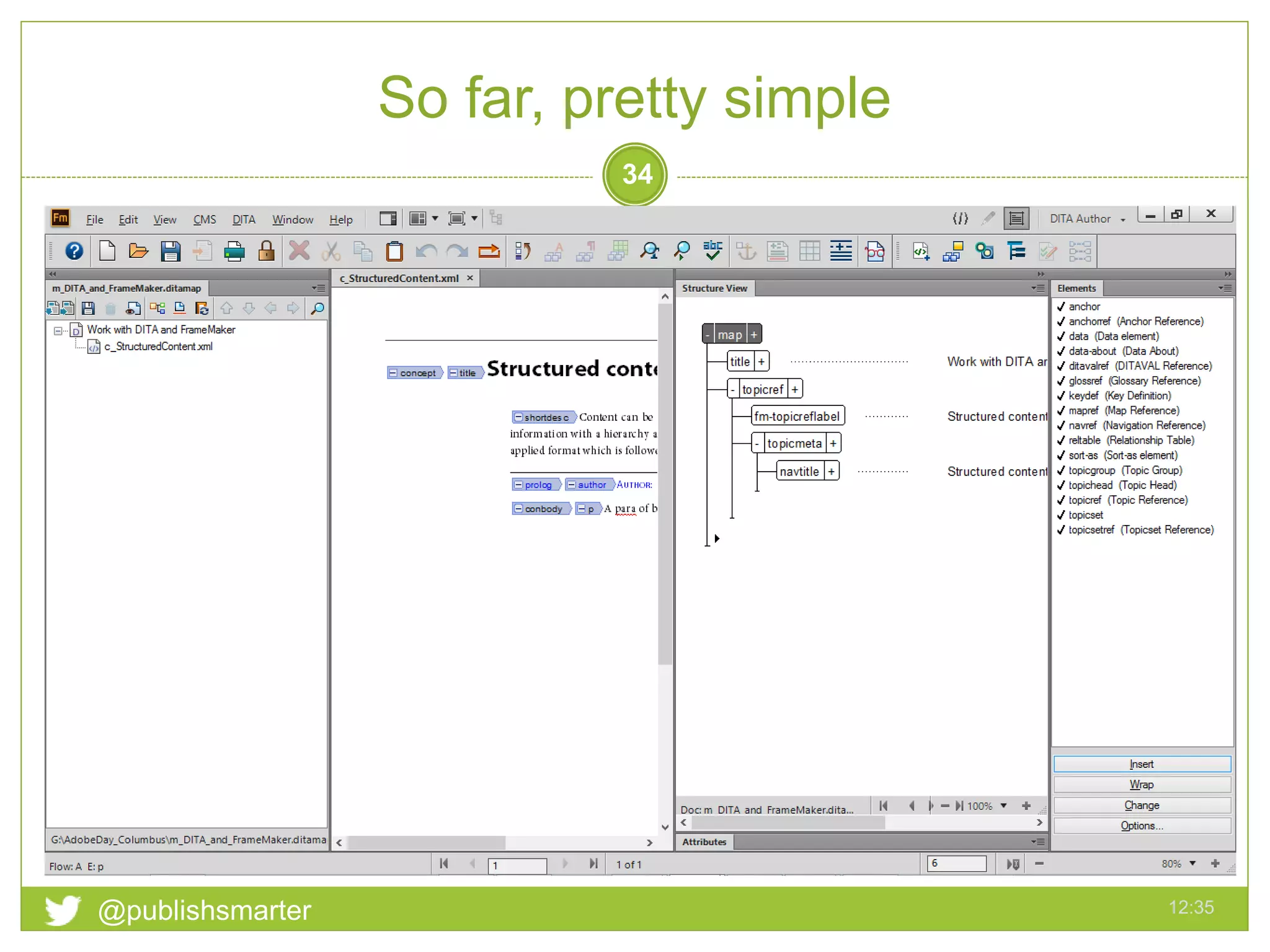 FrameMaker XML Author Toolkit | PPTX | Desktop Publishing | Computer Software and Applications