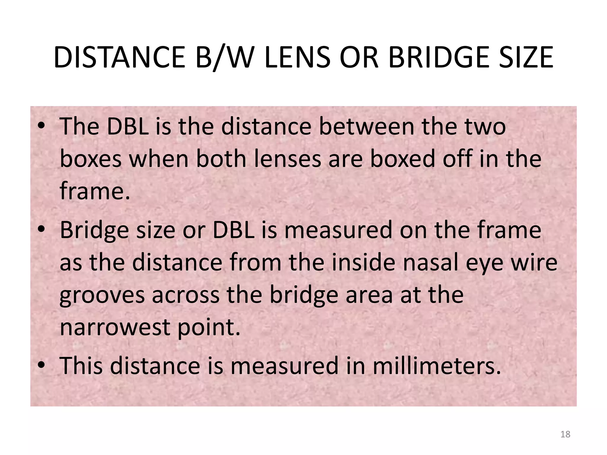 Frame measurement & marking | PPSX