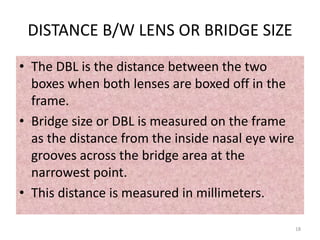 Frame measurement & marking | PPSX