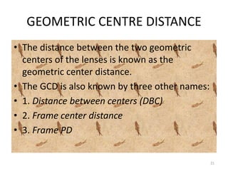 Frame measurement & marking | PPSX