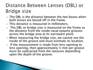Frame measurements | PPTX