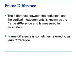 Frame measurementsand markings | PPT