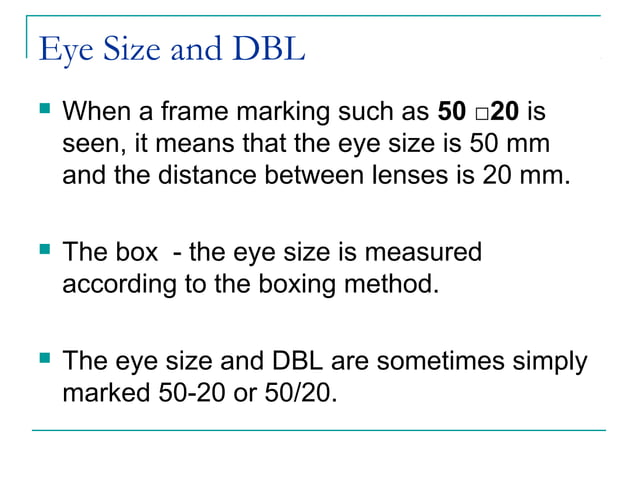 Frame measurementsand markings | PPT | Physics | Science