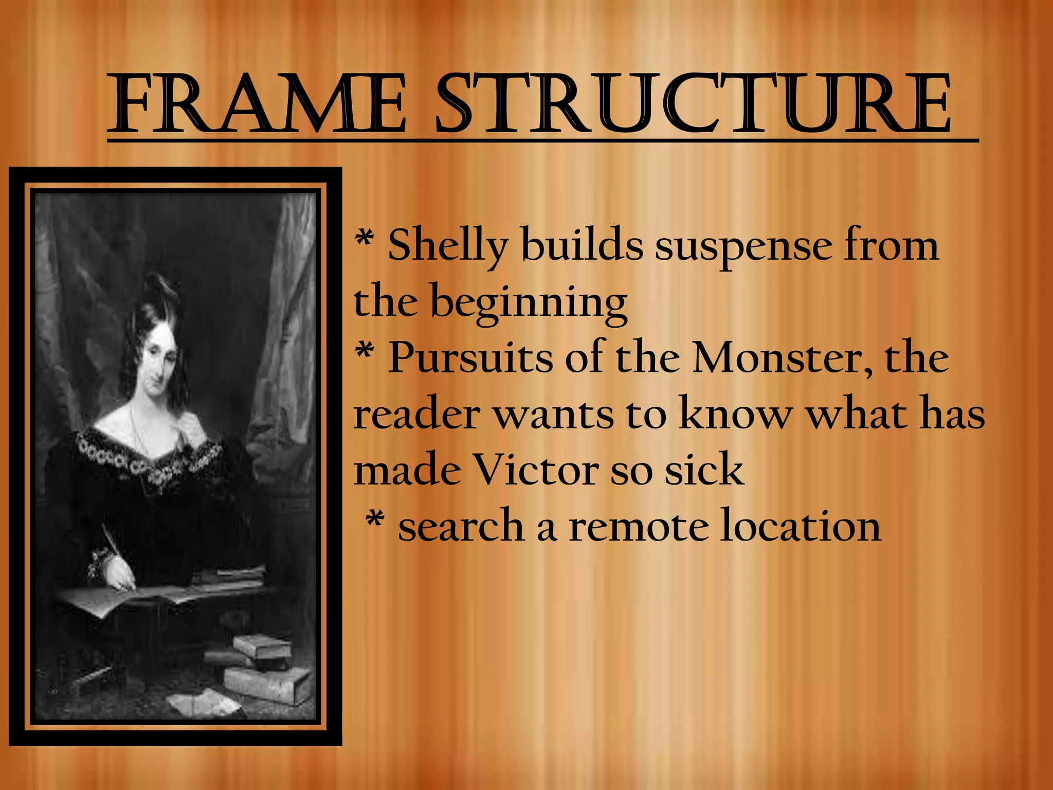Frame narrative in Frankenstein | PPT