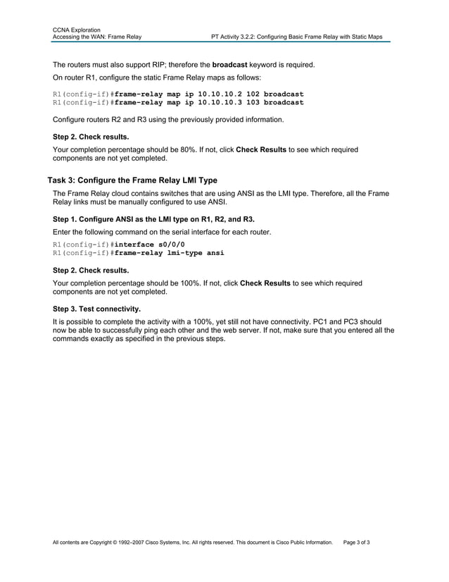 Frame relay | PDF | Computer Networking | Computing