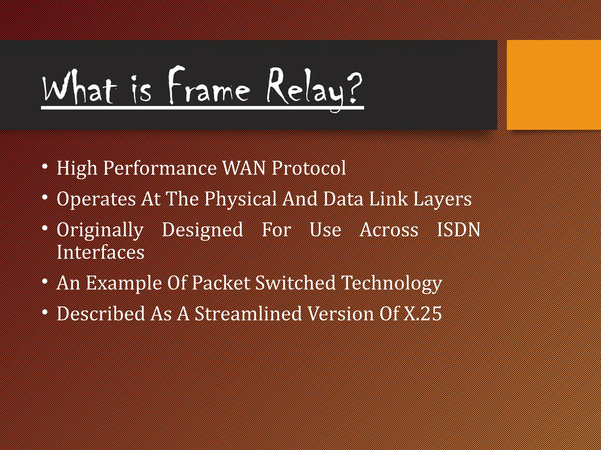 Frame Relay | PPT