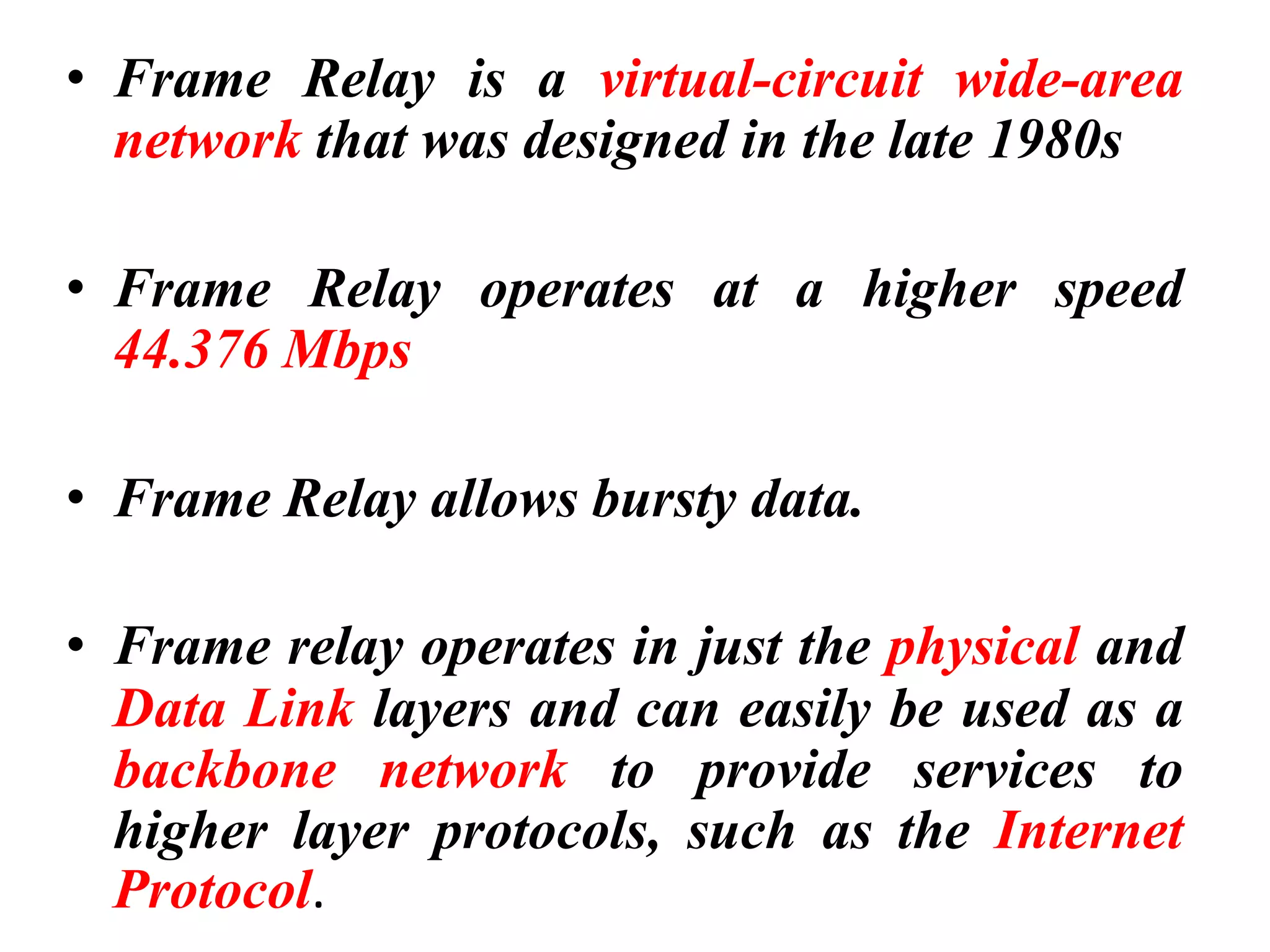 Frame relay | PPT