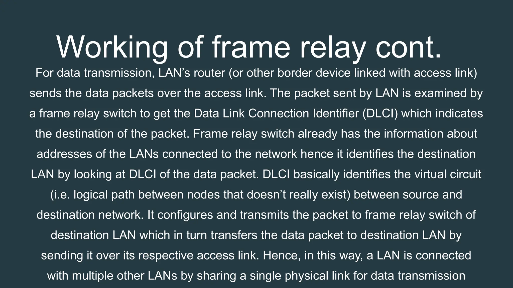 Frame Relay.pptx for computer architecture | PPT