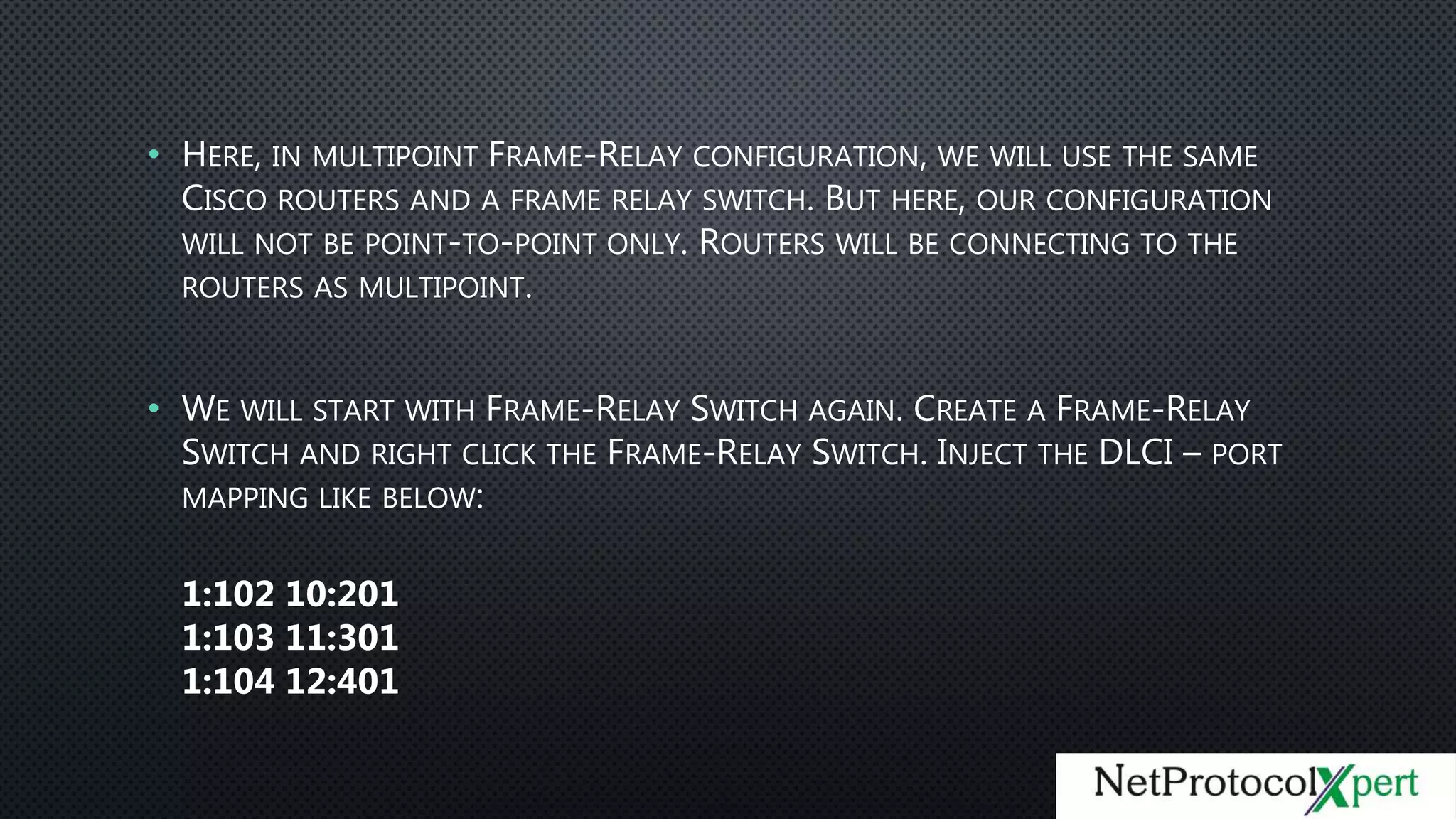 Frame Relay (Multipoint) | PPTX