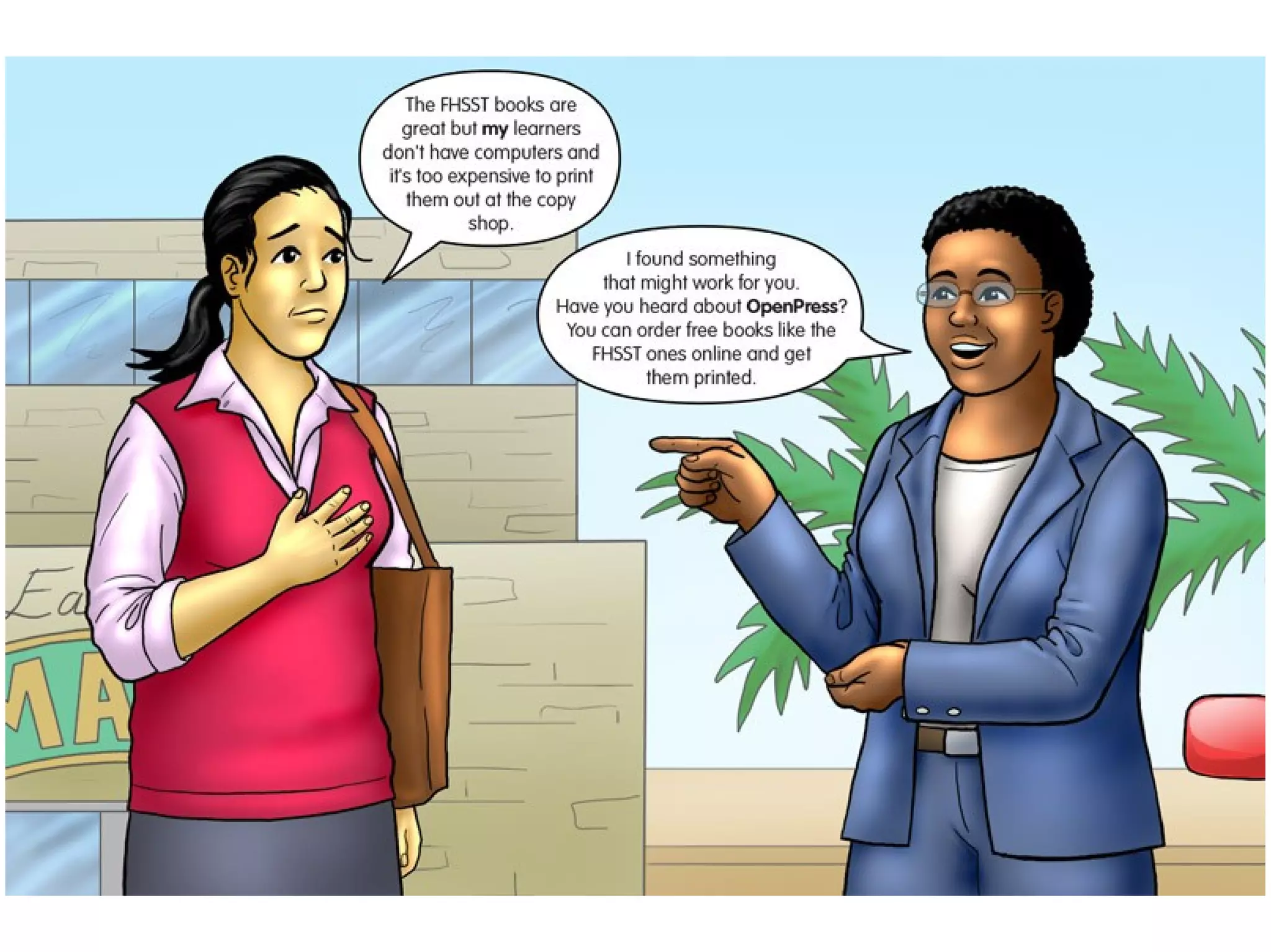 OpenPress Explanation Cartoon | PPT